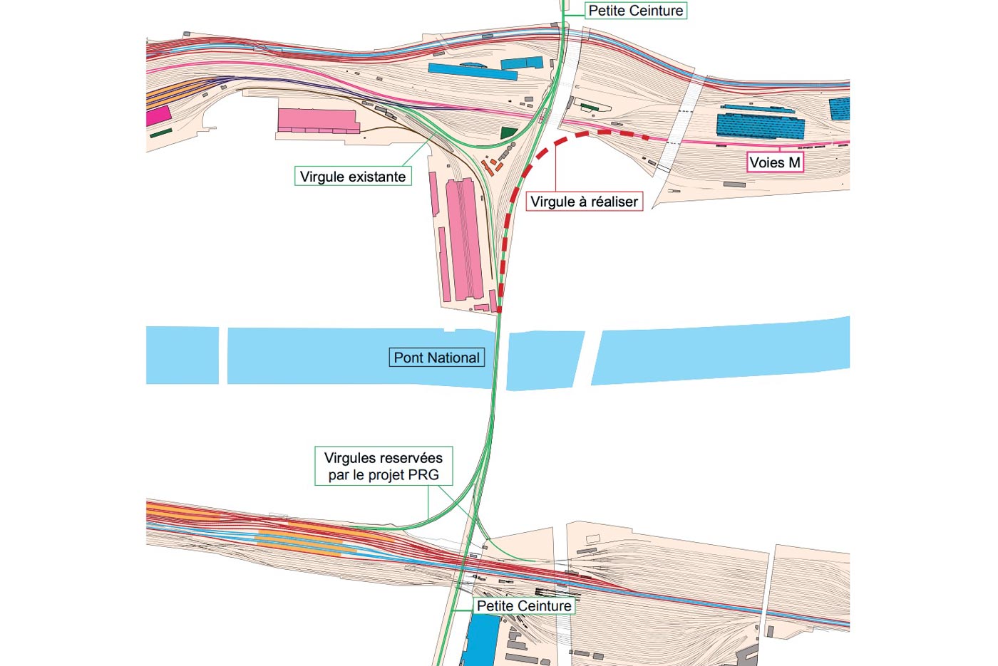 Le Pont National : quand la Petite Ceinture unit deux rives de la Seine ...