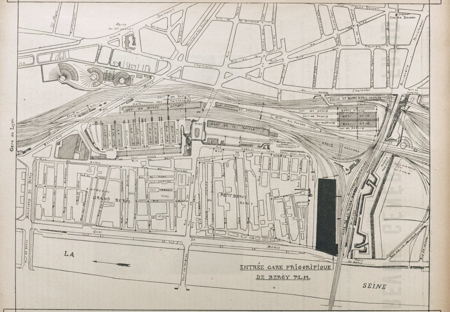 La gare frigorifique de Bercy - ASPCRF